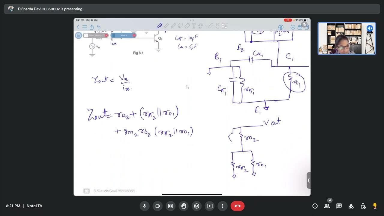 Week-8 Live problem solving session Analog Electronic Circuits 2023 - YouTube