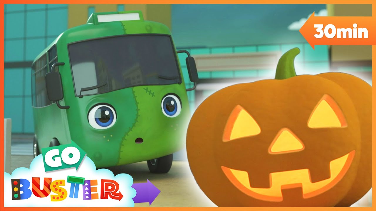 Zombie Buster At The Carwash | Halloween Special | Classic Go Buster ...