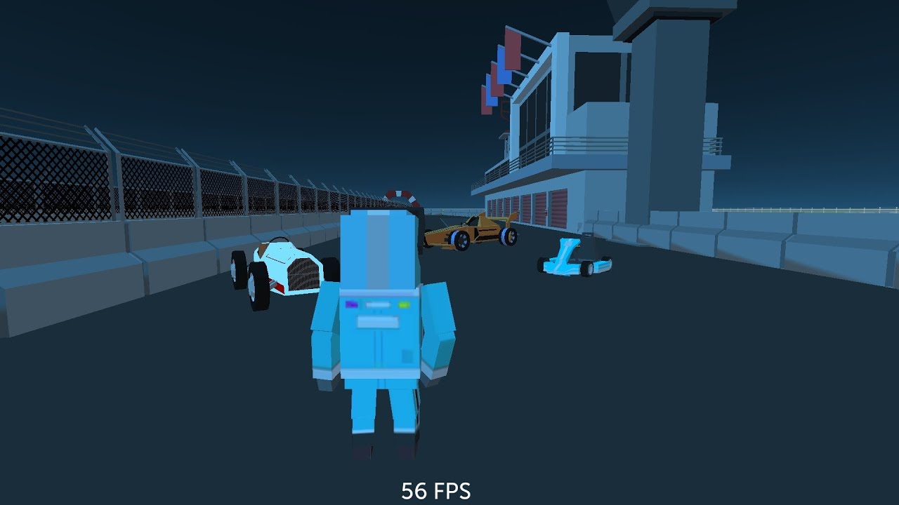 simple sandbox 2 | lap around my race track - YouTube