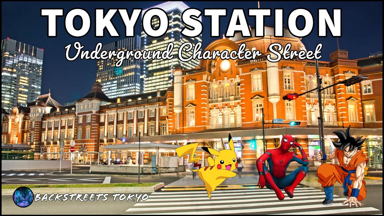 Tokyo Walking Tours | Tokyo Station and Character Street - YouTube