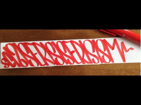 How to Tag Graffiti: In Depth Tag Tutorial - YouTube