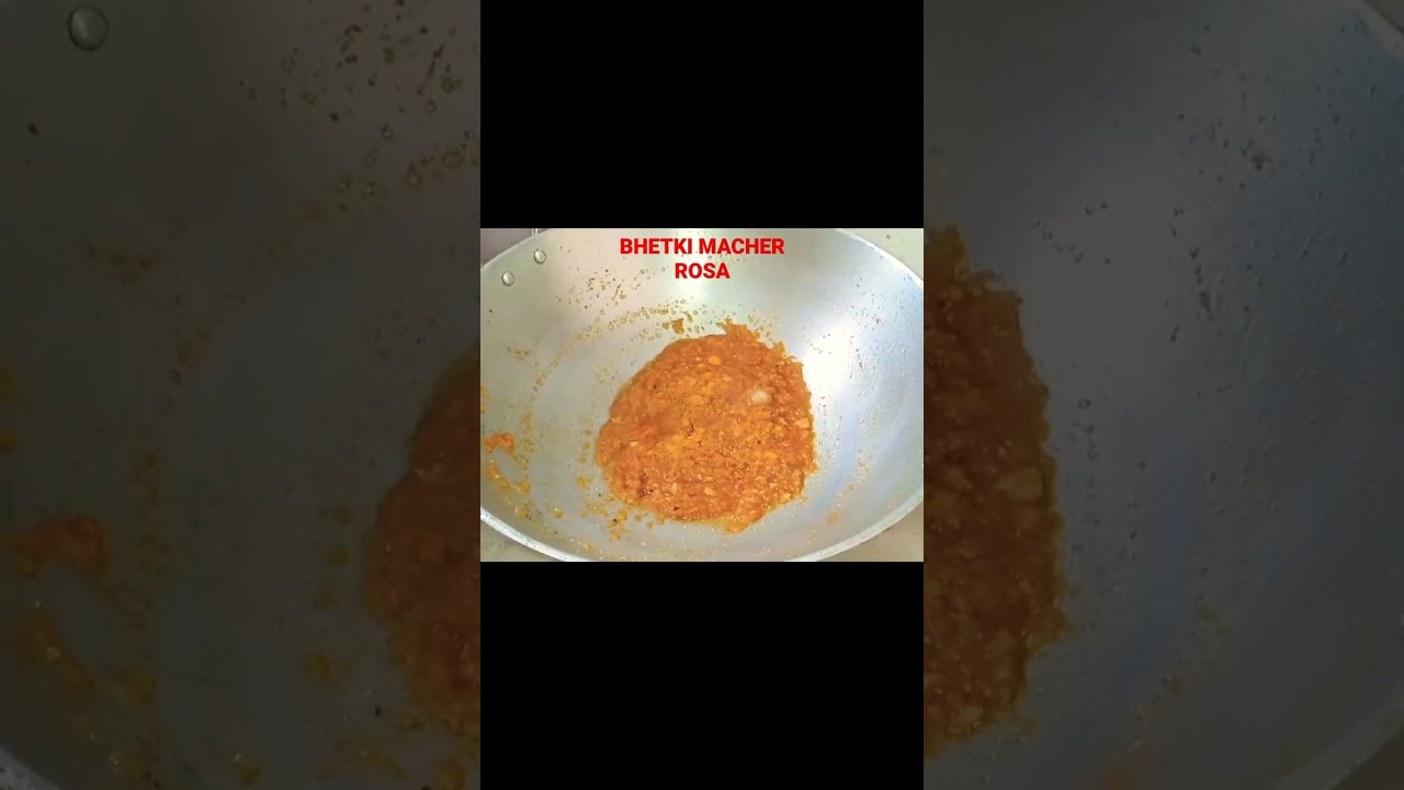 HOME MADE BHETKI MACHER ROSA .FISH KURRY - YouTube