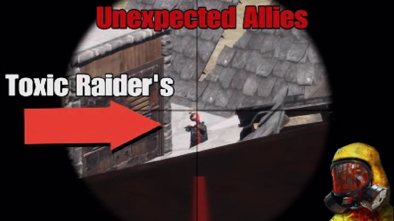 Console Rust: Teaming Up with Annoying Kids to Raid Toxic Raiders - YouTube