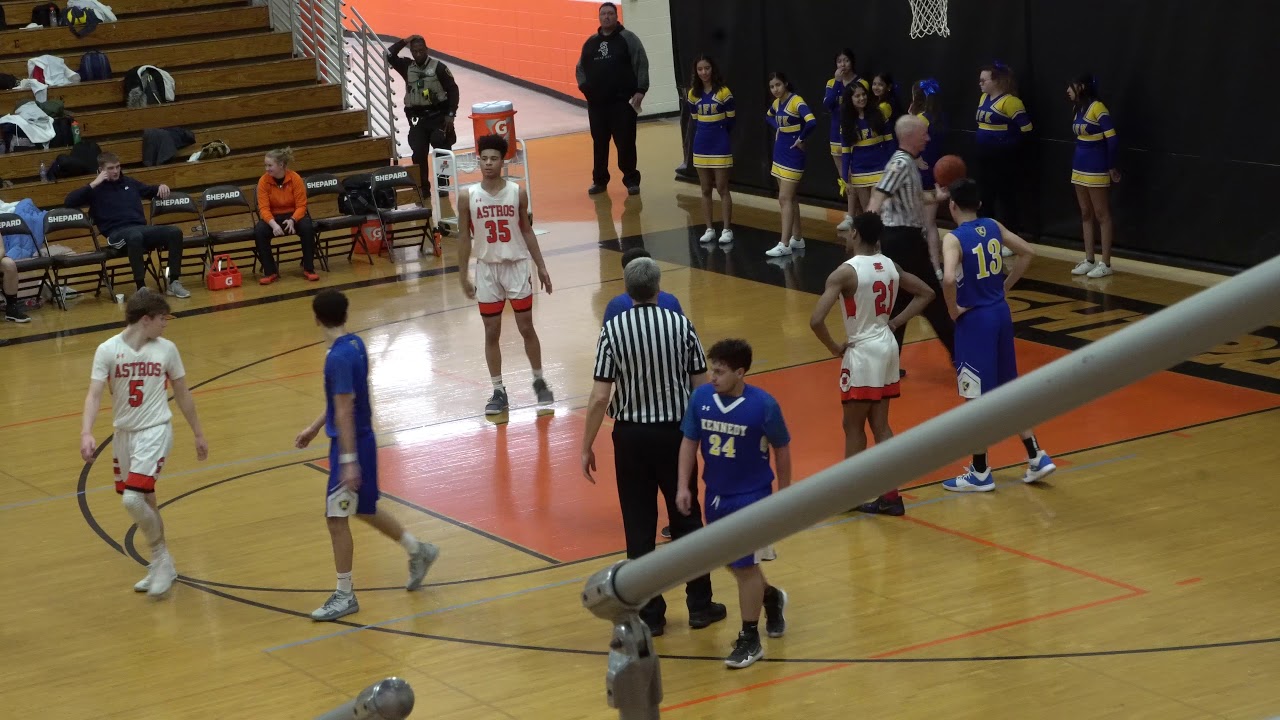 Shepard Astros vs. Chicago Kennedy Crusaders 2/11/20 - YouTube