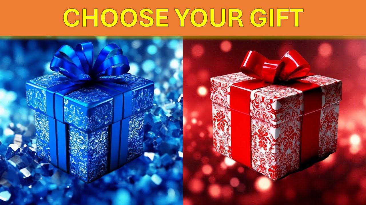 Choose your gift 💙🎁 #gift #choose #quiz #giftbox #luckygiftbox #funny ...