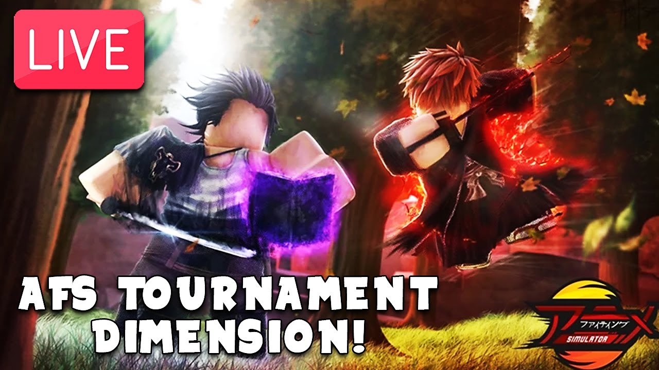 🔴ROBLOX LIVE - AFS TOURNAMENT DIMENSION - YouTube