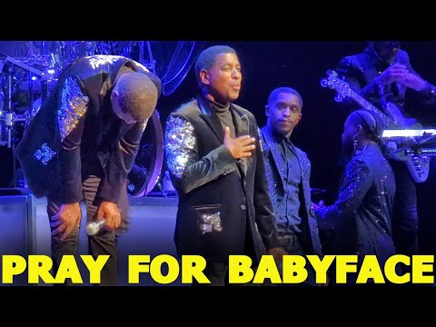 BABYFACE PERFORMS UNTIL HE IS OUT OF BREATH! NOT FEELING WELL - YouTube
