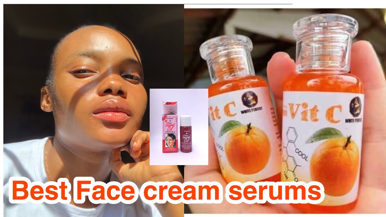 Secret Oil And Vitamin C Serum In Face Cream For A Plump Skin - YouTube
