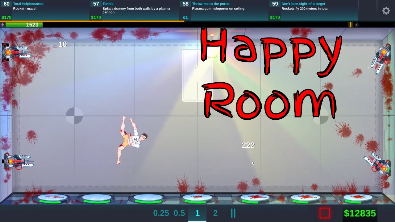 Happy Room - Laser show challenge - Let's play Happy room - YouTube