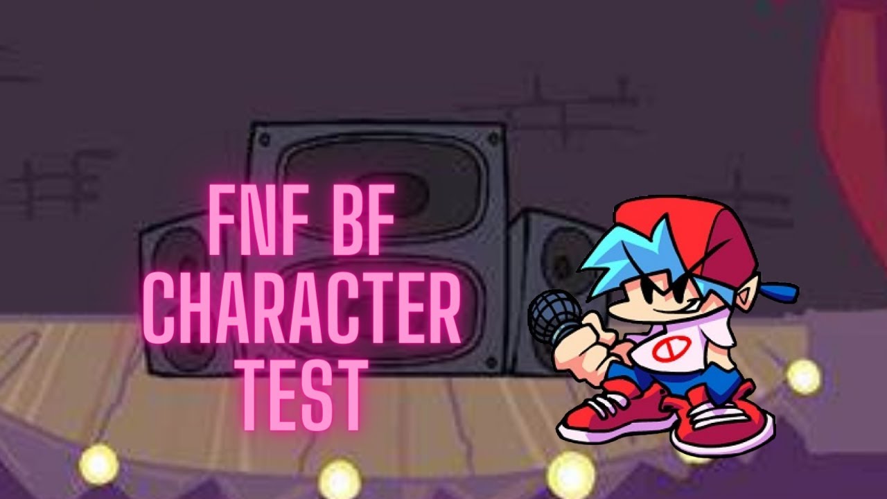 fnf bf character test. bandicam - YouTube