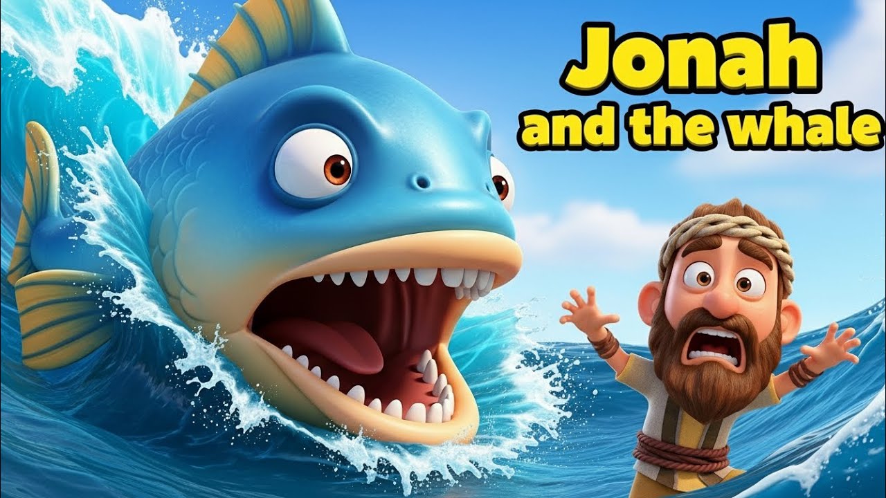 The Story of Jonah for Kids 🐳 | Obey God Always | Fun Bible Cartoon ...