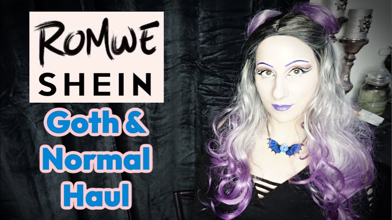 Shein Goth & Normal Haul: Early Christmas Gift - YouTube