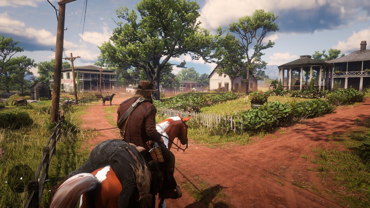 Red Dead Redemption 2 : Best Graphics Settings ( RX 580 OC Ryzen 5 1600 ...