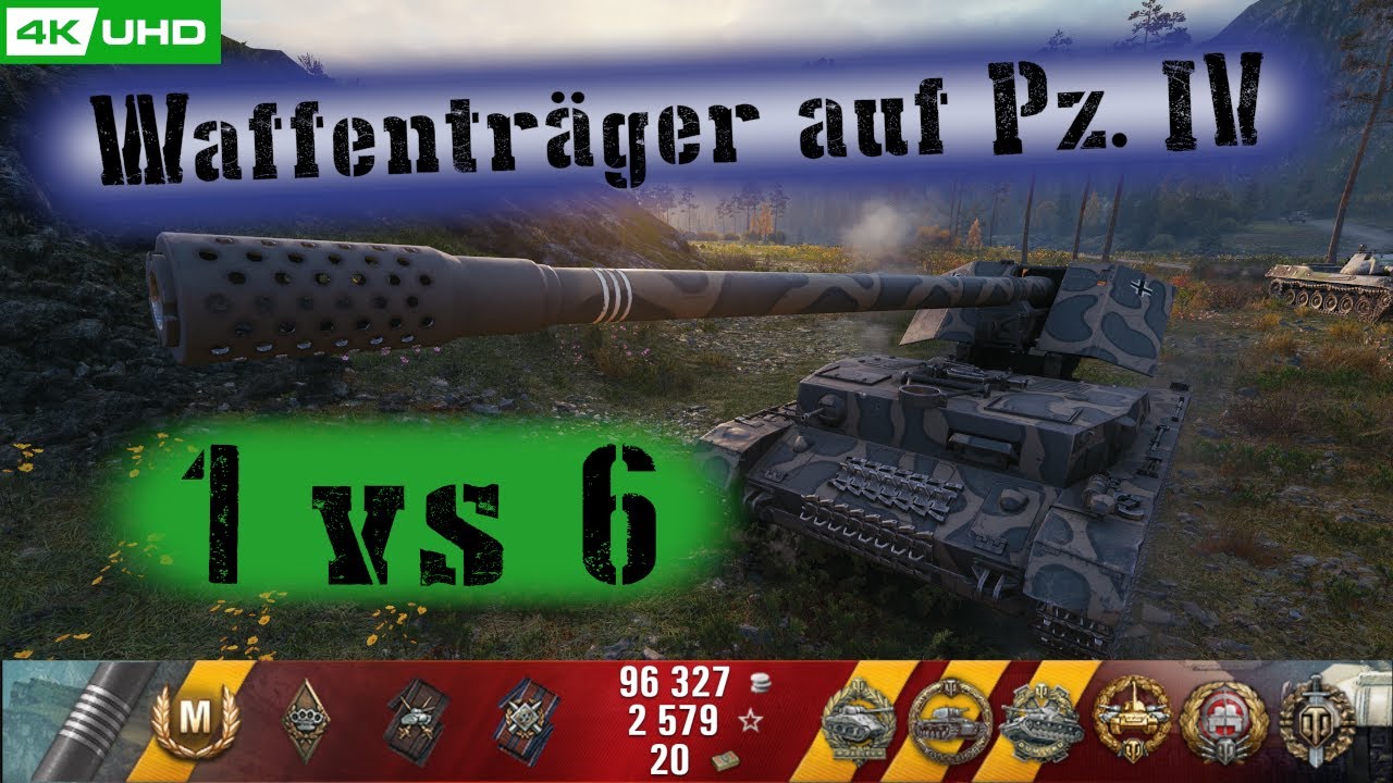 World Of Tanks Waffenträger Auf Pz Iv Replay 9 Kills 7 9k Dmg Patch