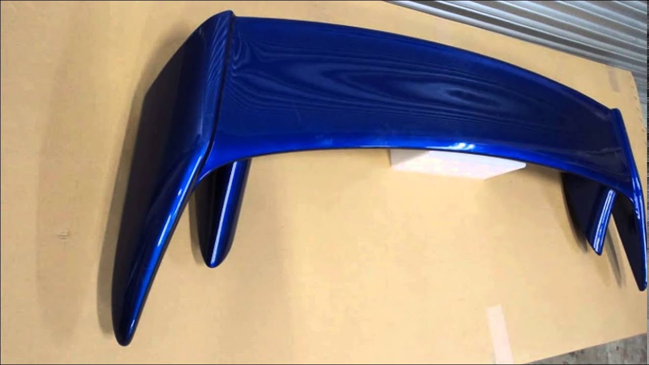 JDM SILVIA KOUKI S13 180SX TYPE X REAR WING SPOILER 200SX 240SX - YouTube