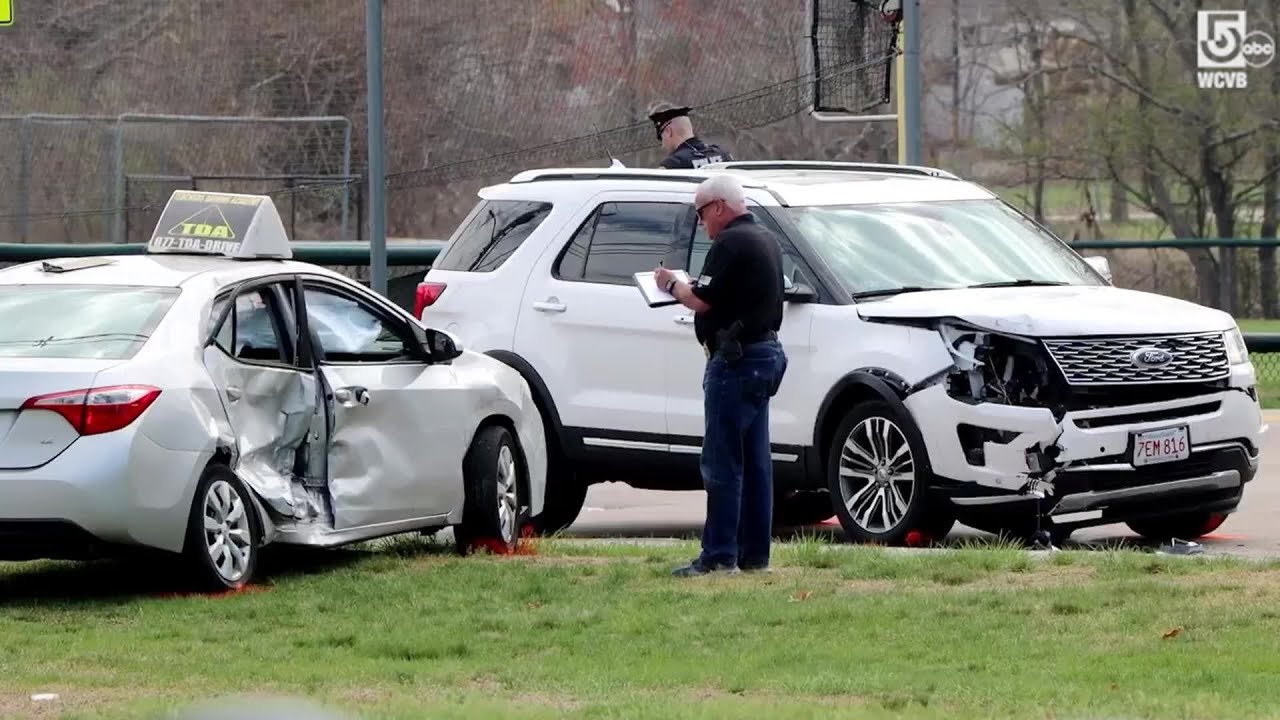 Passenger dead after crash involving driving school vehicle - YouTube