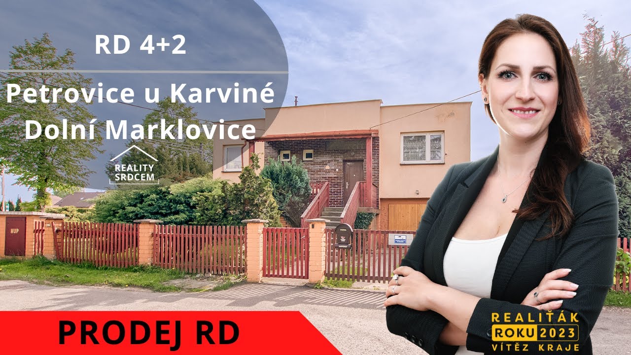 Prodej rodinného domu 4+2/187 m2 s pozemkem 1004 m2, Dolní Marklovice ...