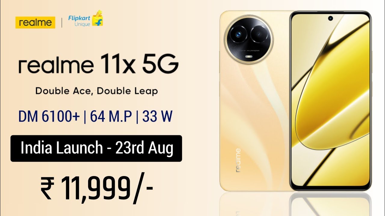 realme 11x 5G Launch Date In India | realme 11x 5G India Price ...