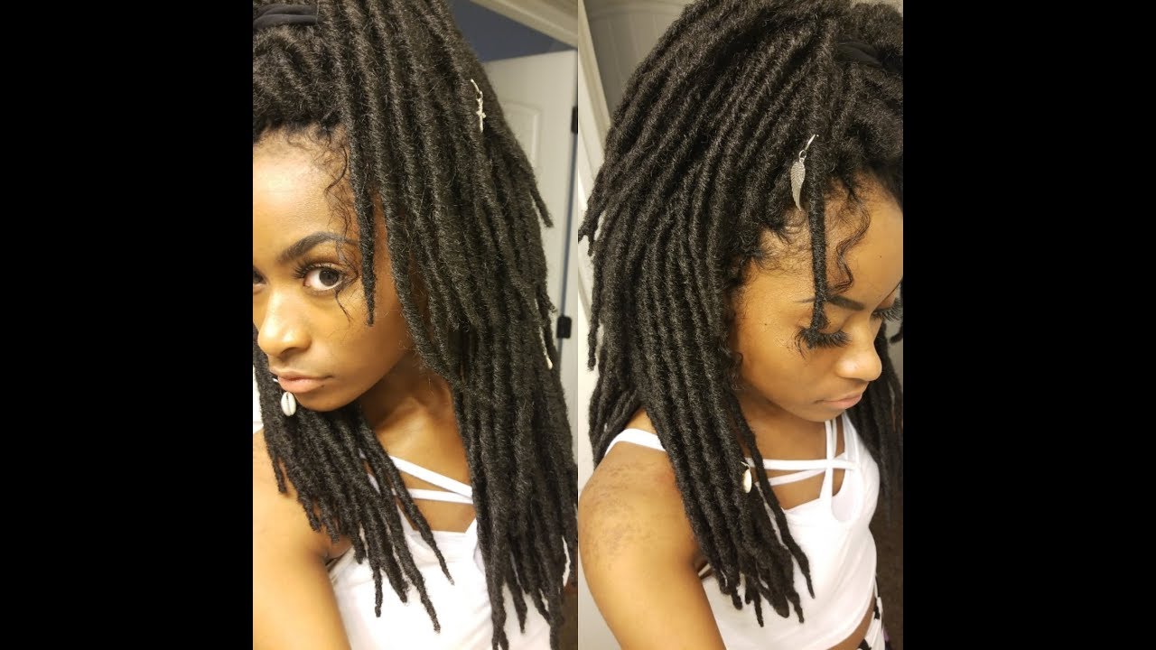 Realistic Crochet Locs | Model Model Gypsy Locs 14in - YouTube