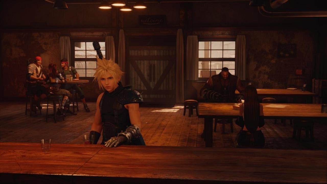 "Let's play #4" FINAL FANTASY VII REMAKE PS5 Le Bar du 7ème Ciel "Fr ...