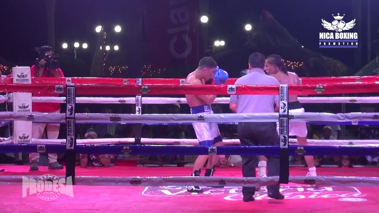 Danny Mendoza VS Limber Ramirez - Nica Boxing Promotions - YouTube