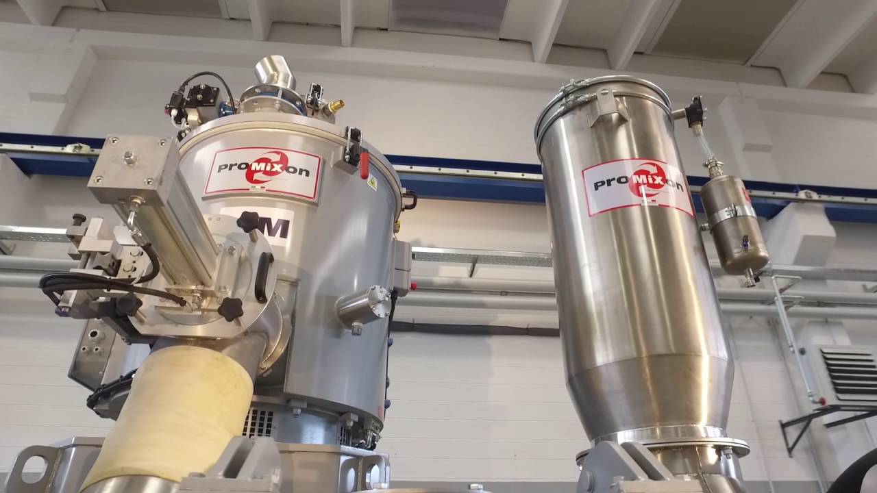 PROMIXON S.r.L. - XBLEND-MC Powder Blending Equipment - YouTube