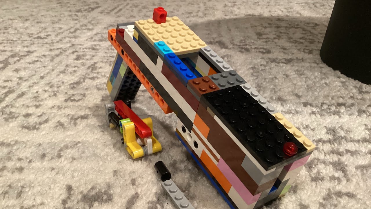 WORKING LEGO SINGLE SHOT BREAK ACTION SHOTGUN! - YouTube