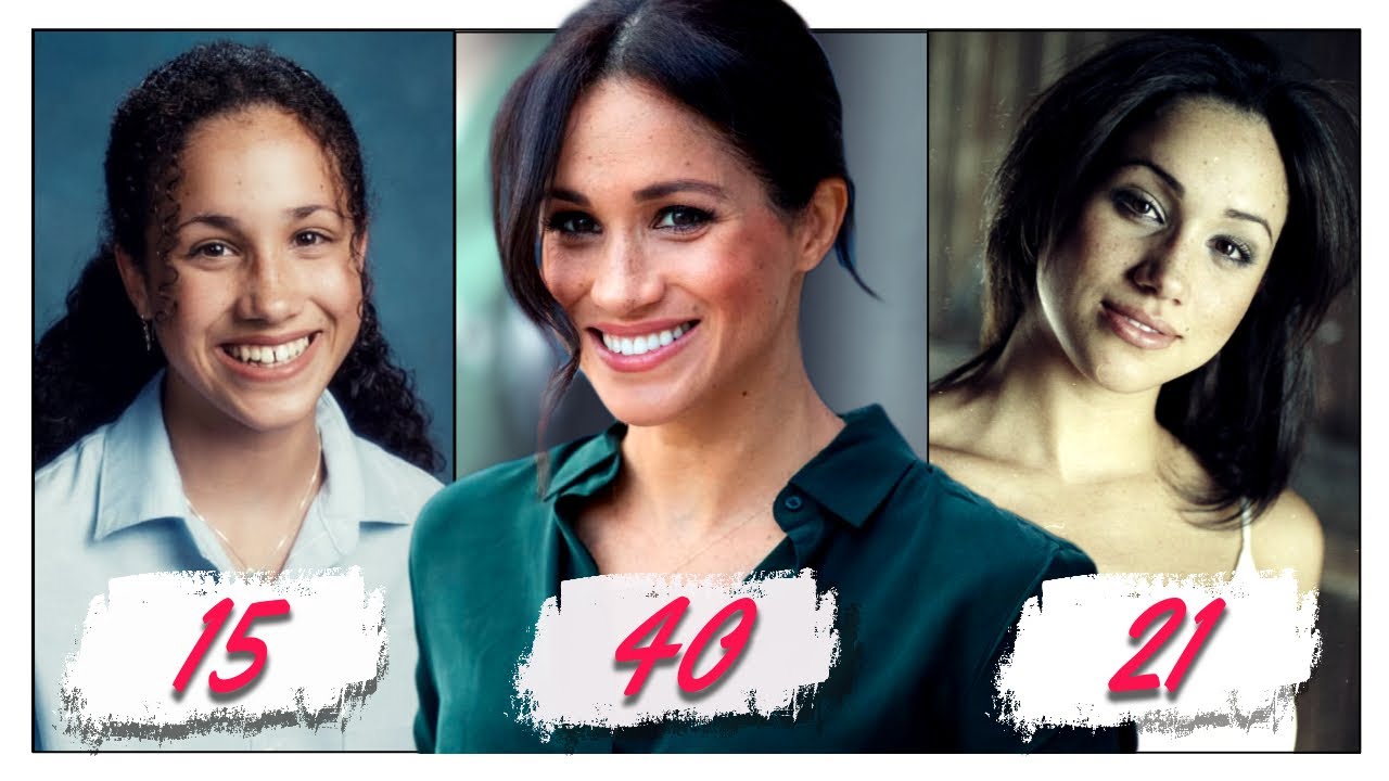 Meghan Markle transformation from 0 to 42 years old - YouTube