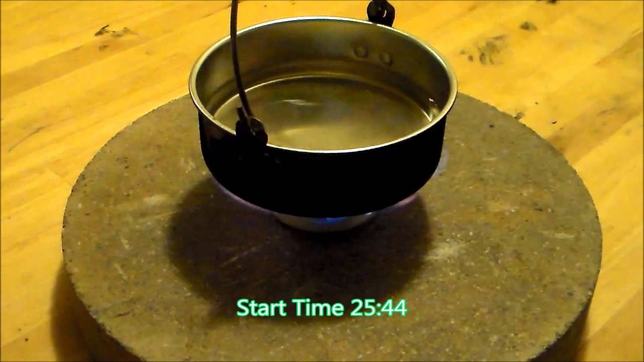 Alcohol Stove DIY full build and water boil test - YouTube