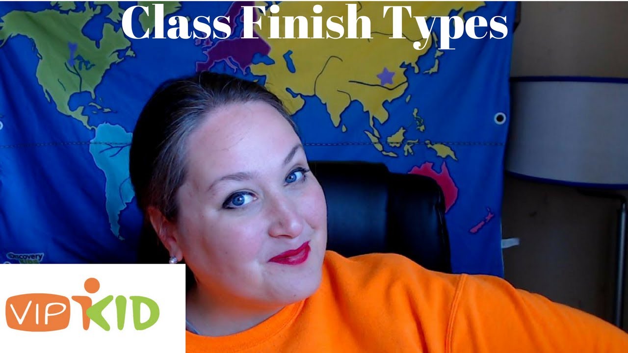VIPKID Class Finish Types - YouTube