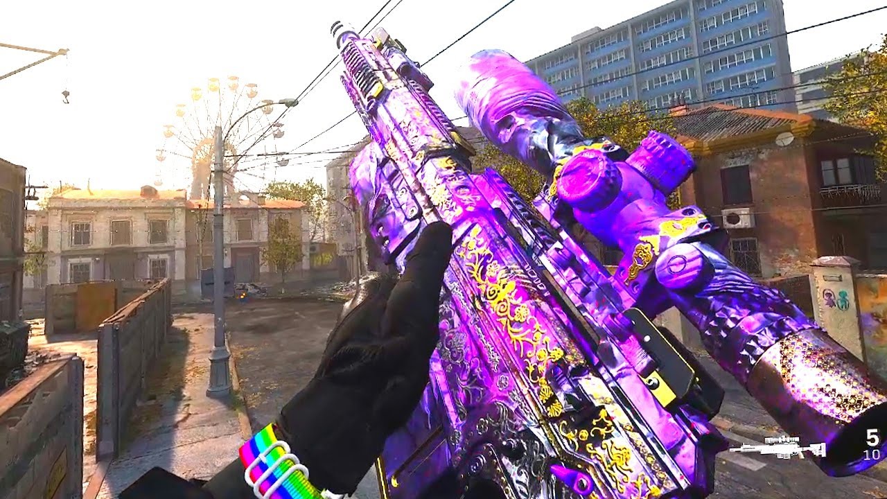 "How does he have DARK AETHER on Modern Warfare... it looks beautiful ...