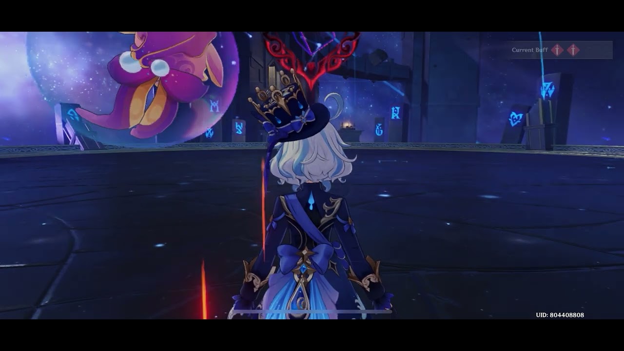 C1 Furina with ZERO ER sub stats Clearing ABYSS 12 FULL STARS!!! "WHO ...