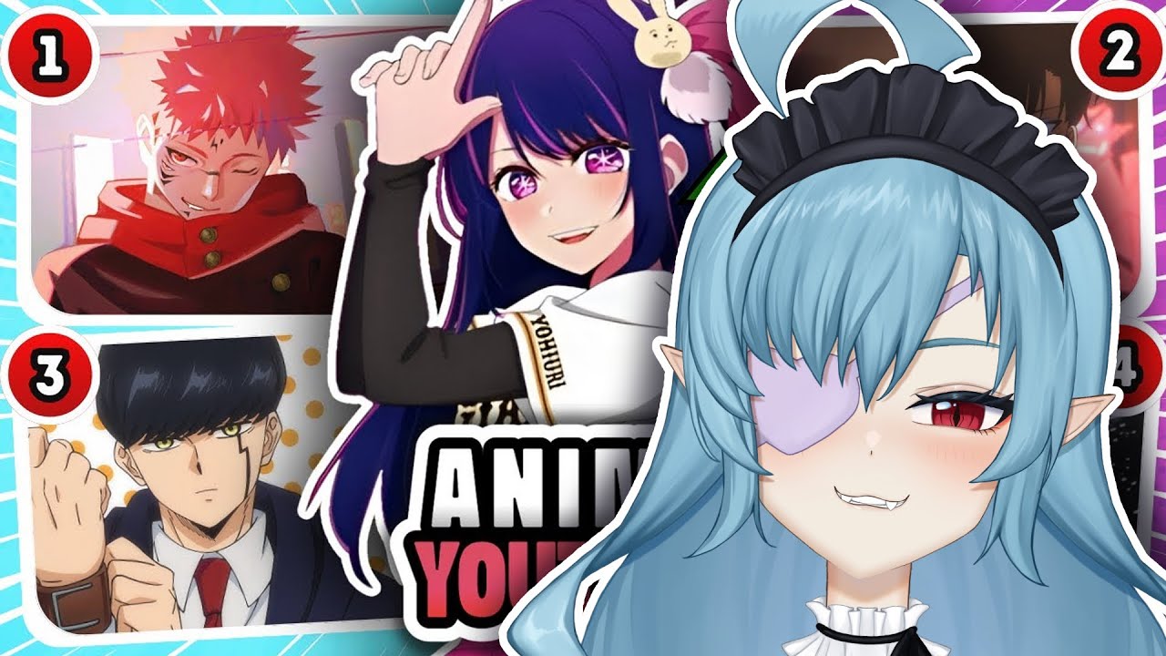 VTuber reacts to "Guess the MOST-LISTENED-TO Anime Song for each Singer ...