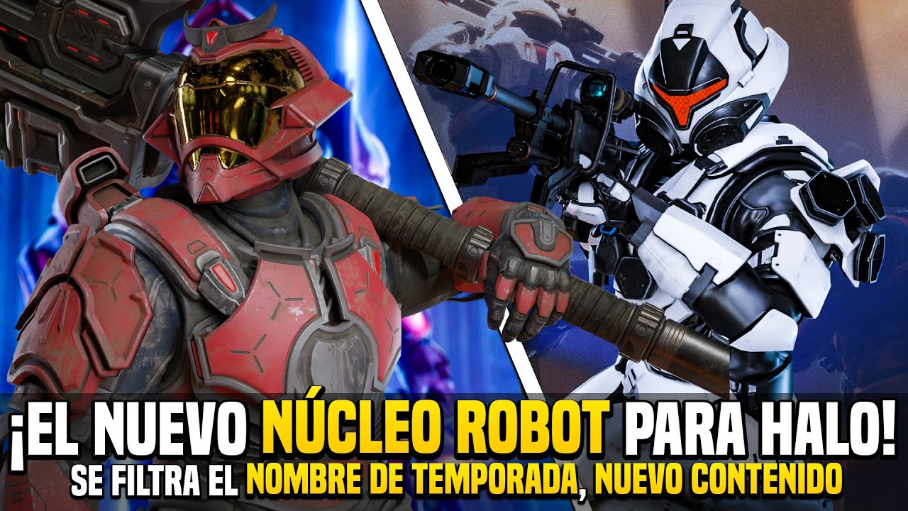 ¡EL NUEVO NÚCLEO "ROBOT" - HALO "RECKONING" NUEVA TEMPORADA | Halo ...