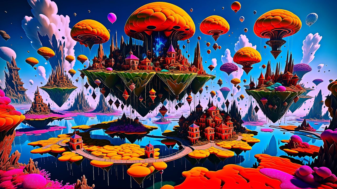 Copyright Free - Fantasy Dreamscape: Abstract, 4K, UHD Liquid Art ...