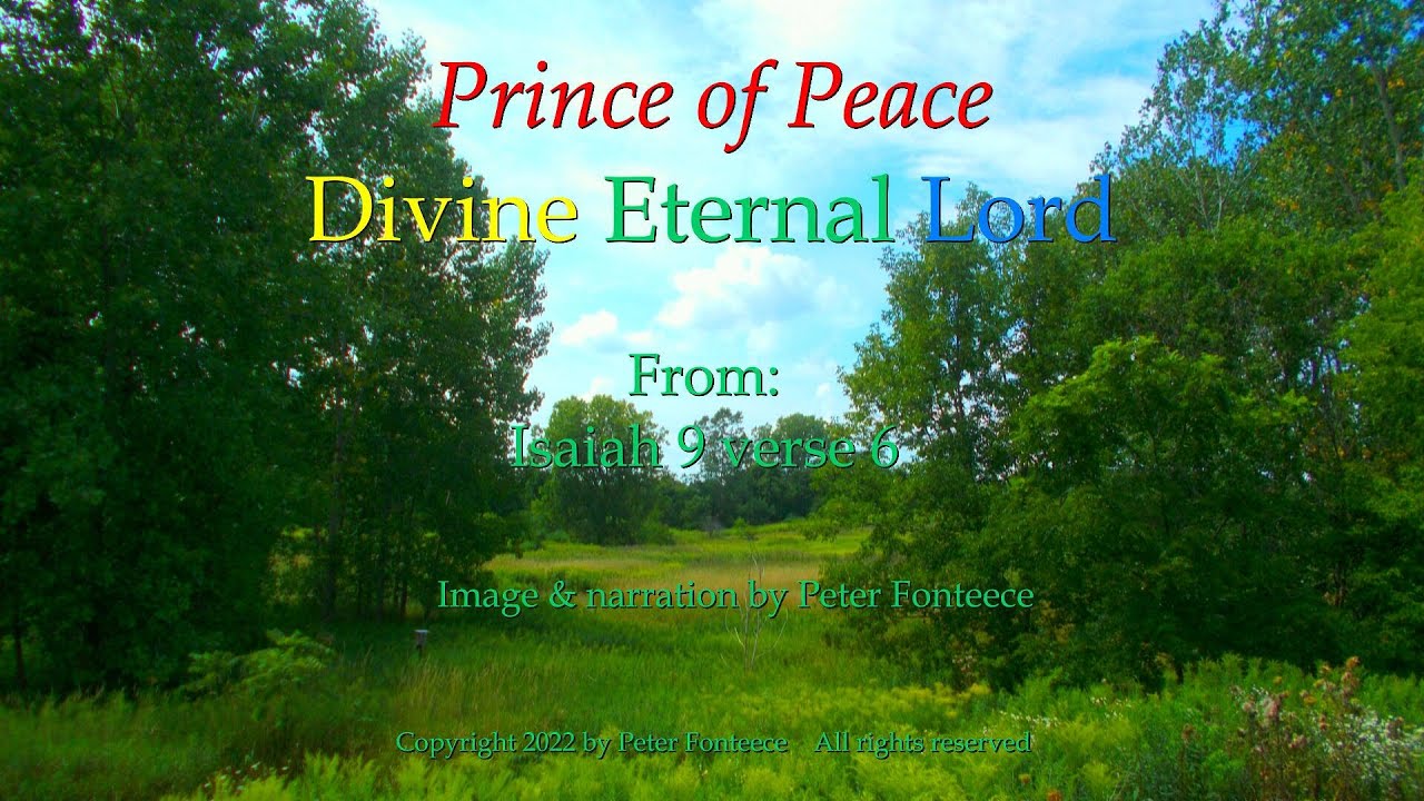 Prince of Peace – Divine Eternal Lord - YouTube