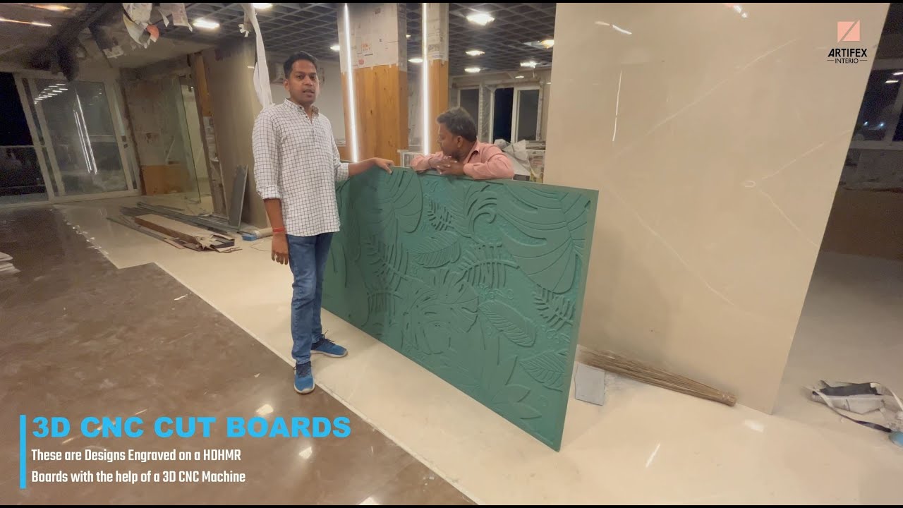 Part 1 II 3D CNC Cut Boards II HDHMR Boards II Engraved Boards - YouTube
