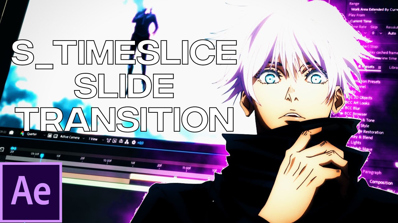 S_timeslice Slide Transition - After Effects AMV Tutorial - YouTube