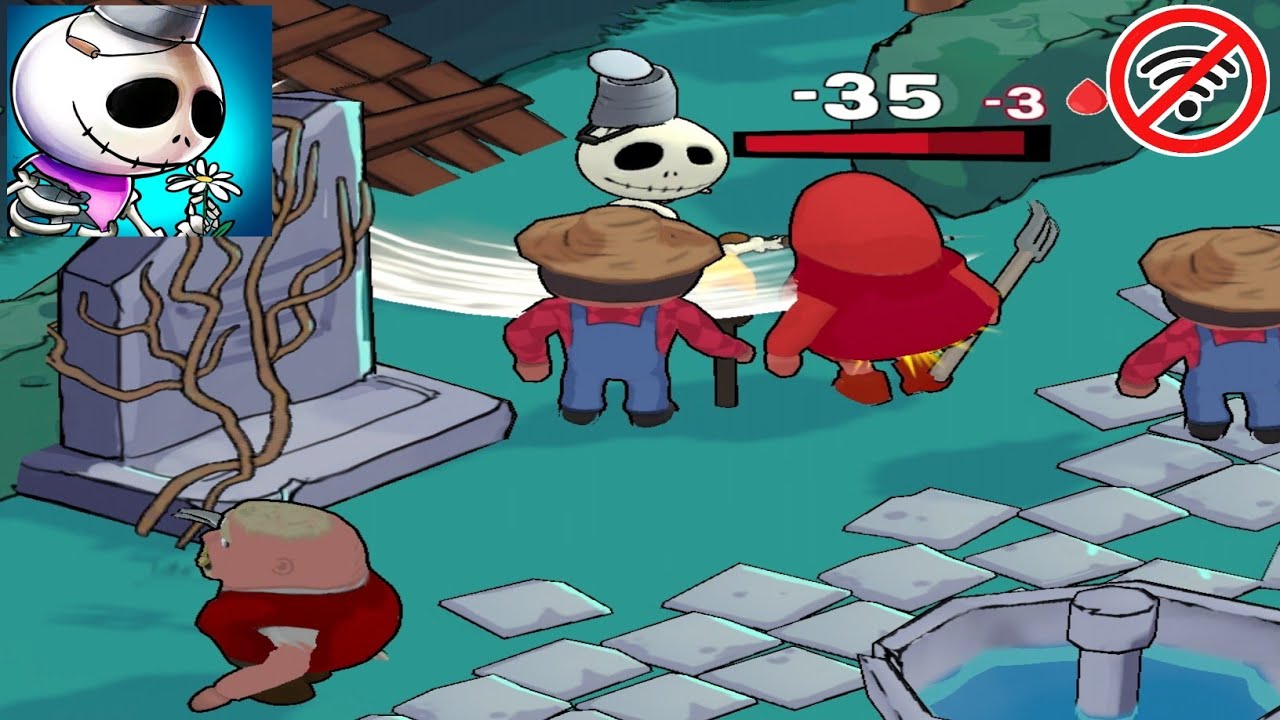 💀 SKELETON DUDE ⚔️ GAMES ANDROID [GAMEPLAY WALKTROUGH] #1 - YouTube