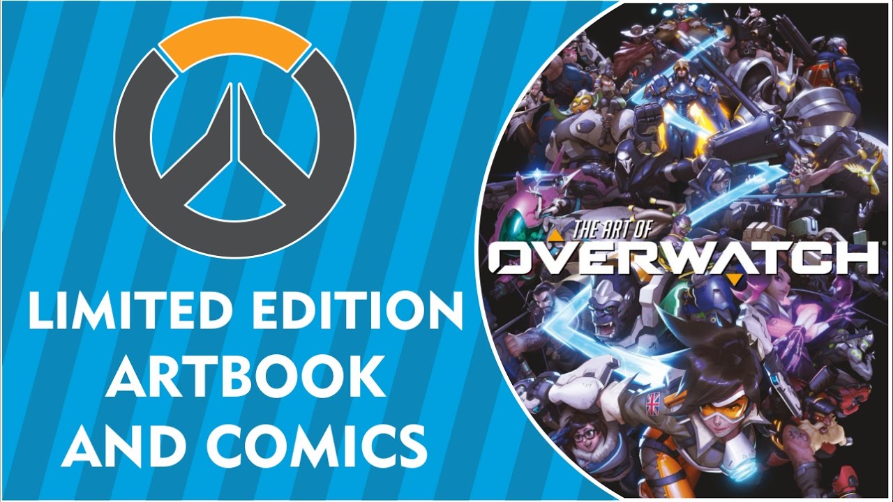 OVERWATCH New Limited Edition Artbook and Comics Coming October - YouTube
