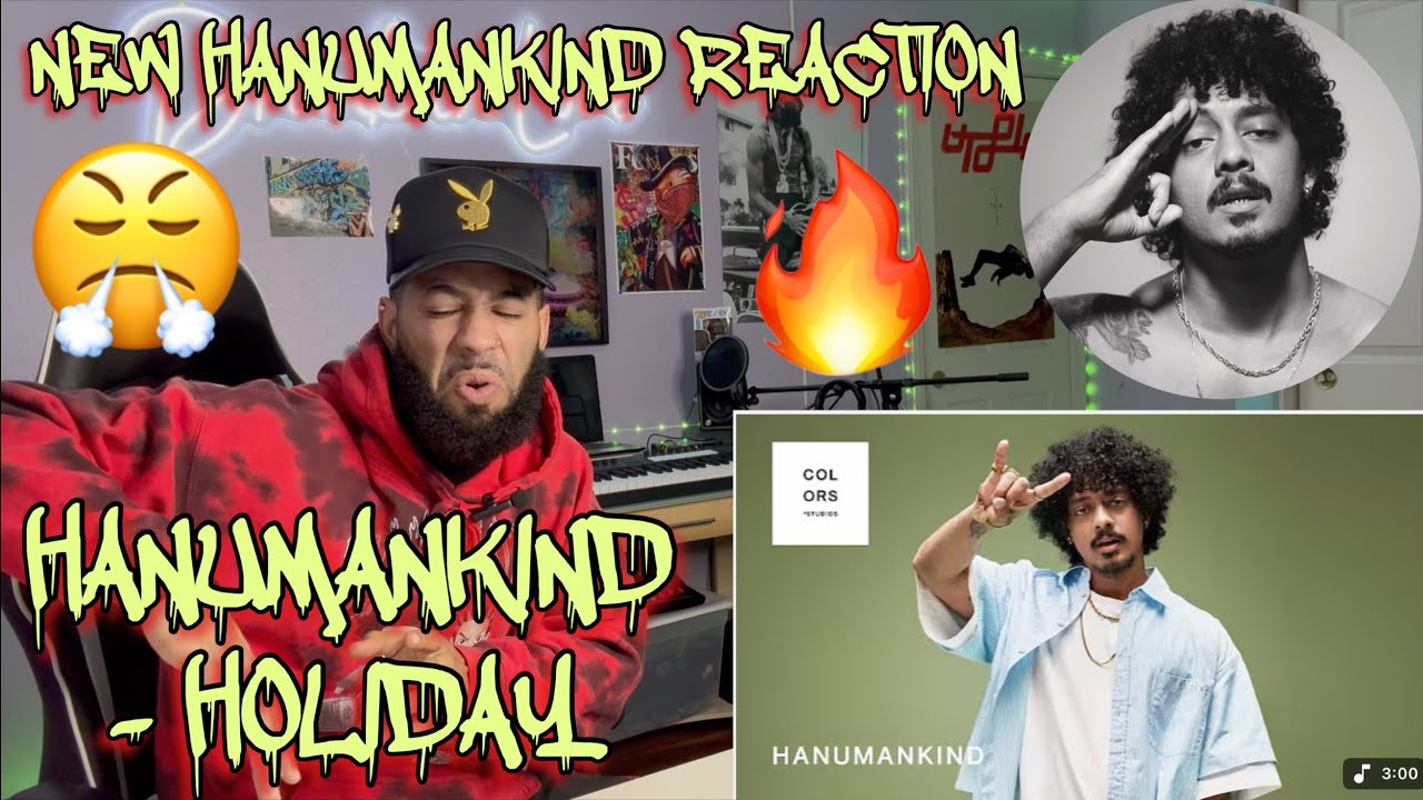 THE GOAT OF INDIA JUST DROPPED HEAT! | Hanumankind - Holiday | A COLORS ...