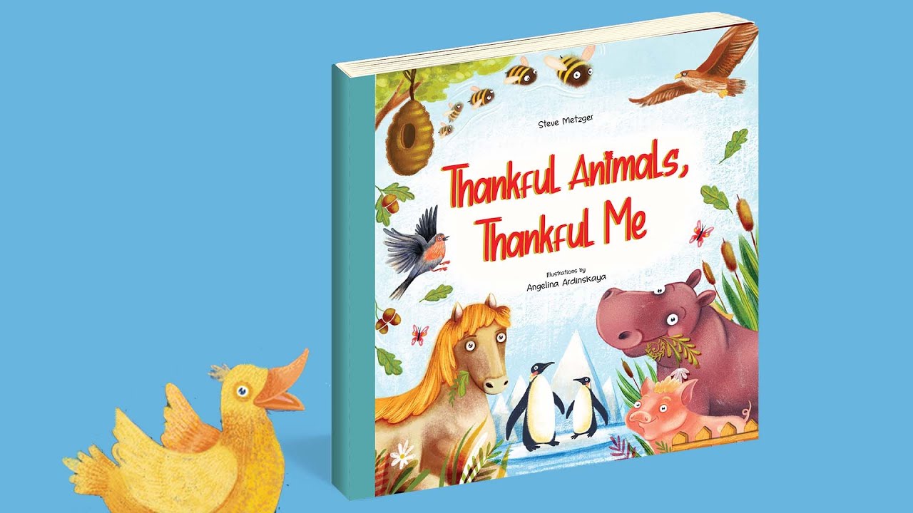 Thankful Animals, Thankful Me | Read Along With Me Picture Books - YouTube