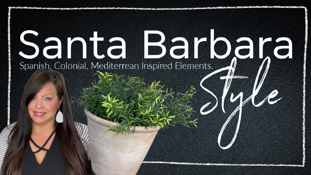 Santa Barbara Style | Styling A Morning Room - YouTube