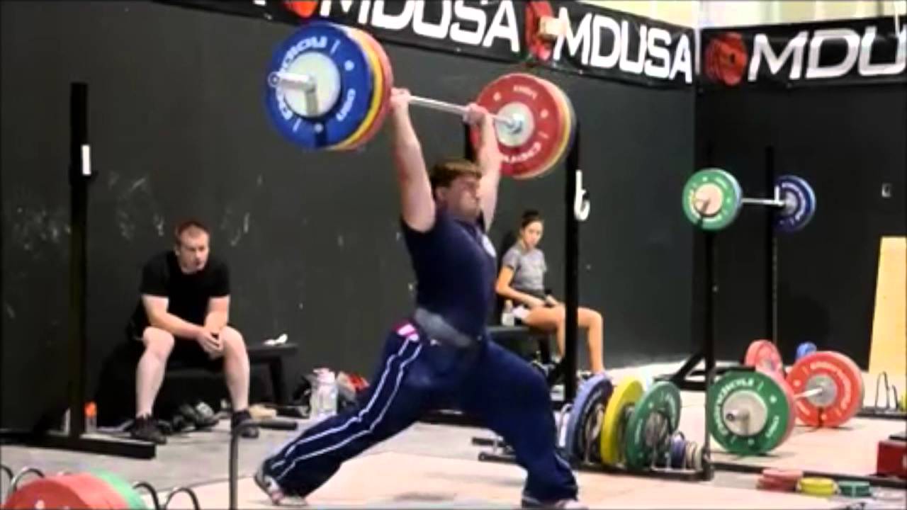 Jon North // Coach Glenn Pendlay // Team MDUSA Training - Hangs! - YouTube