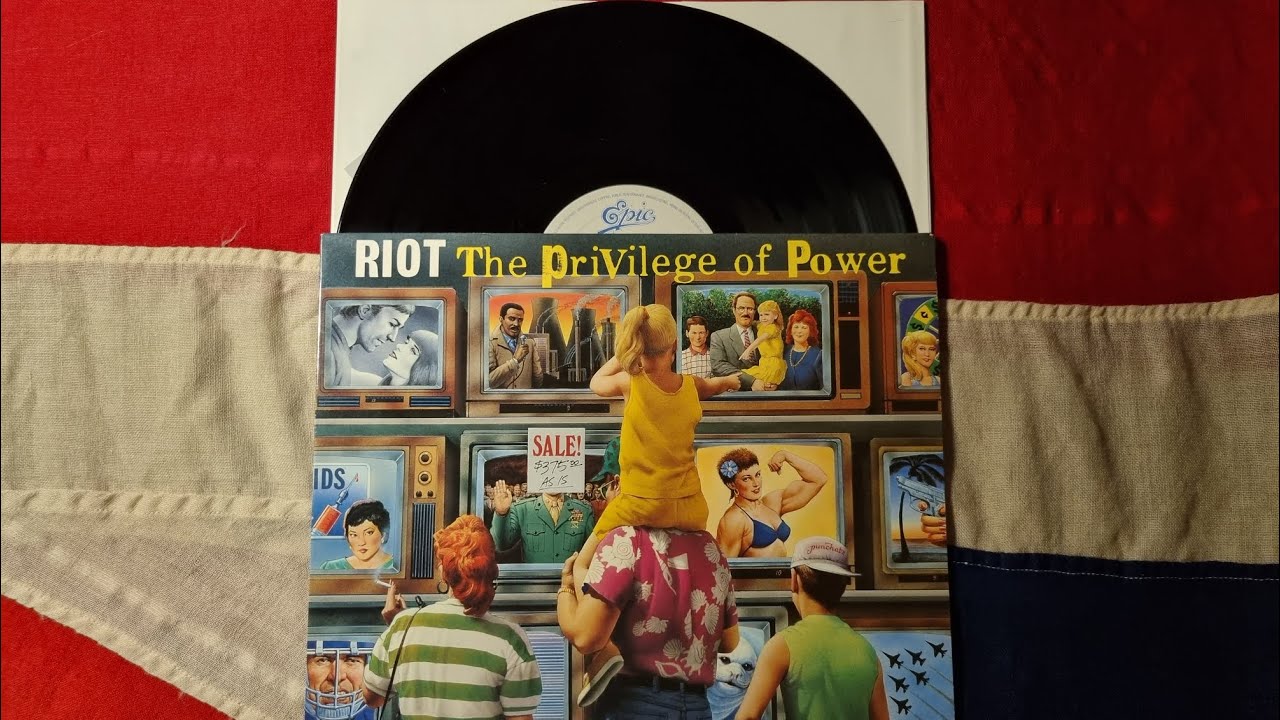 Riot - The Privilege Of Power Close Up (1990) (12" Vinyl) - YouTube