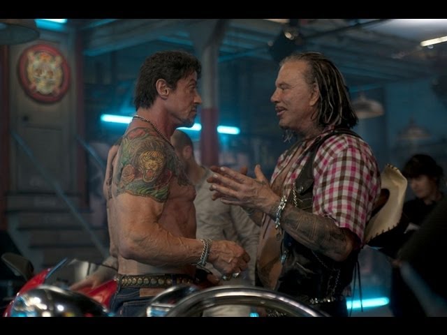 Mickey Rourke The Expendables 2