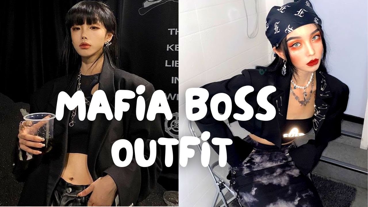 MAFIA BOSS OUTFIT | Annesthetic Diary - YouTube