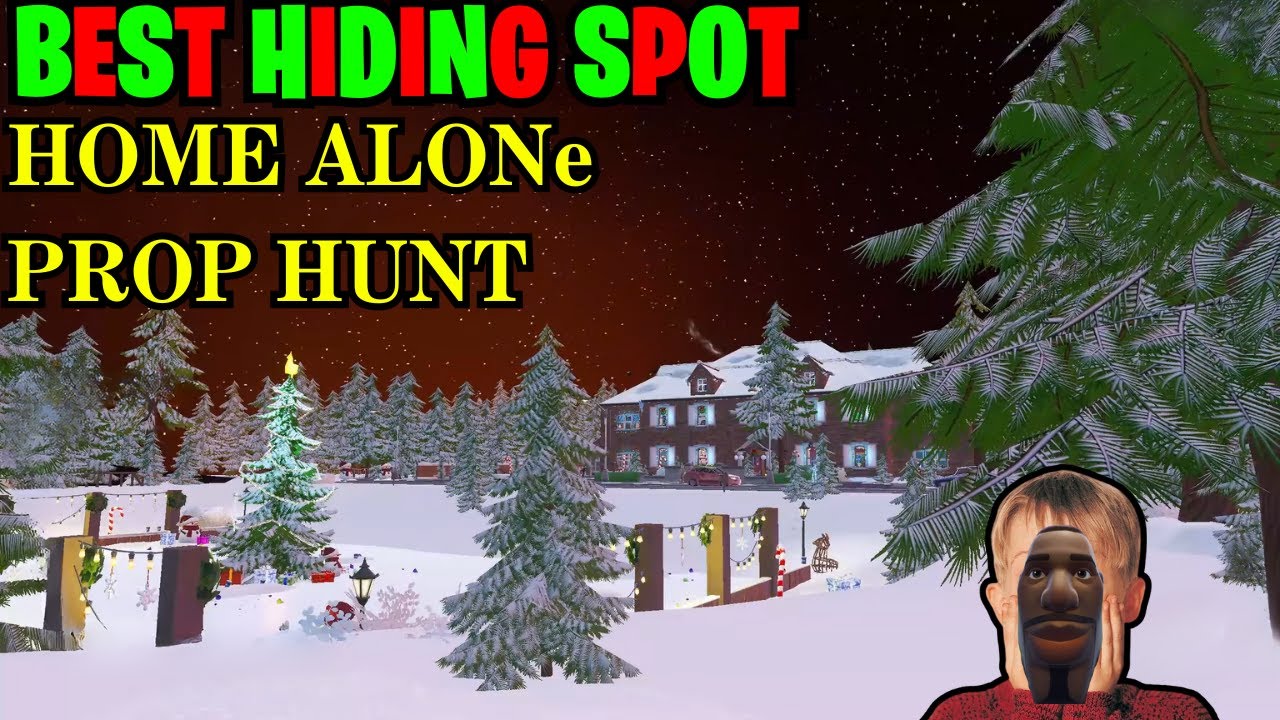 BEST Hiding Spot HOME ALONE Prop Hunt Fortnite - YouTube
