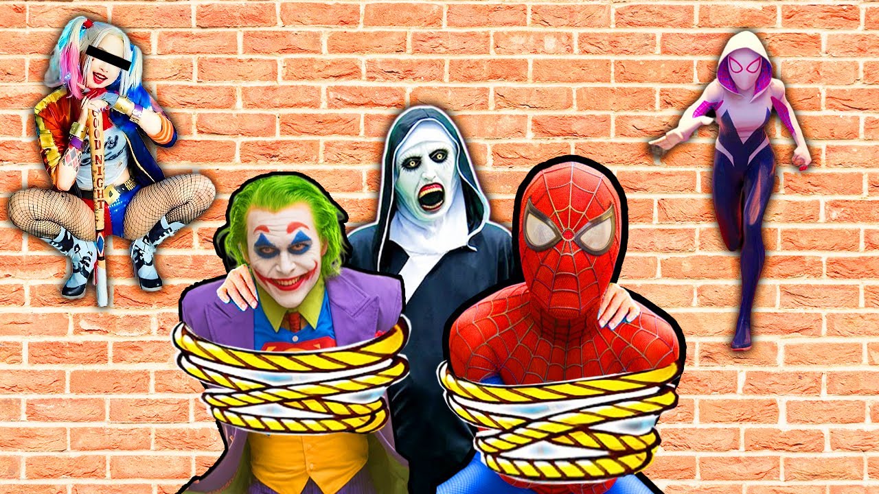 Kisah Sedih Spider-man: Spider-girl dan Halley Quinn menyelamatkan Spider-man dari Valak ...