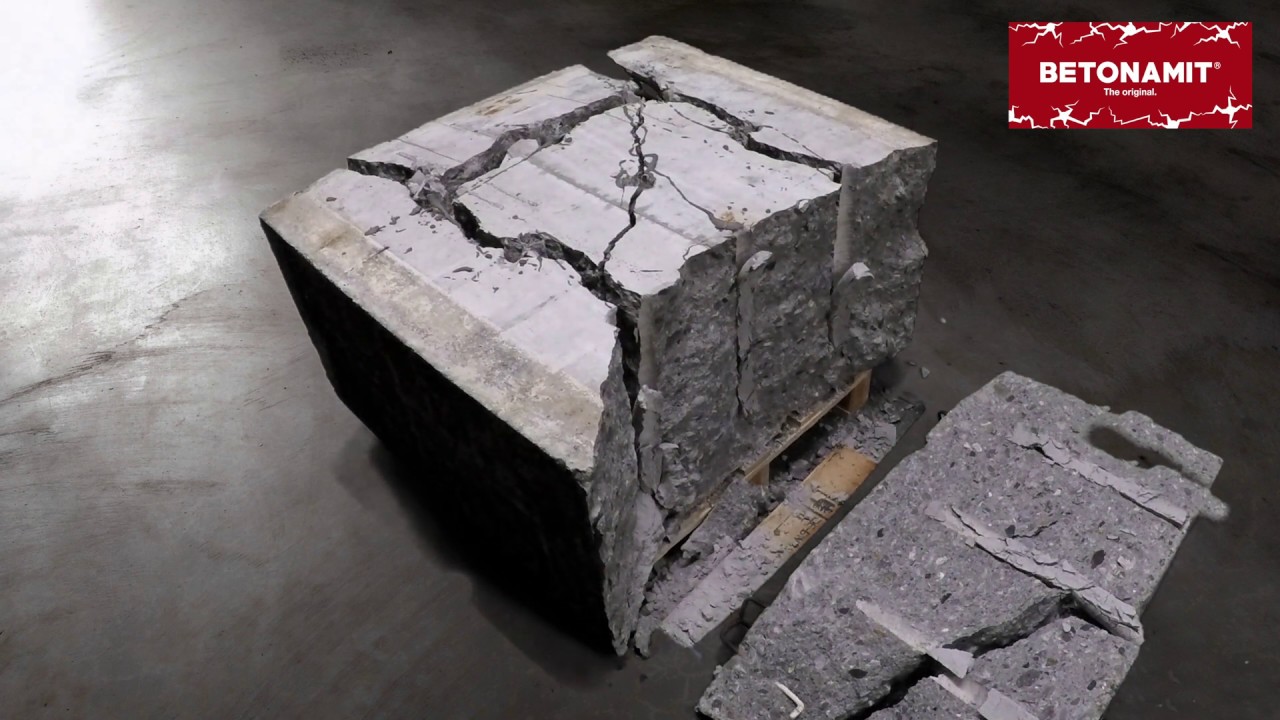 BETONAMIT® | Non-Explosive Cracking Agent - YouTube